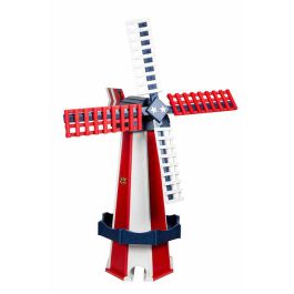 Amish Made Patriotic Poly Windmill - Red, White, and Blue