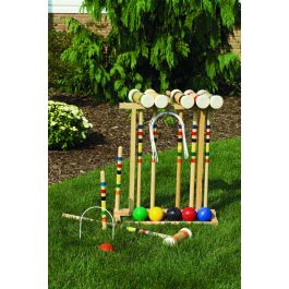 Amish Handcrafted Croquet Game Set