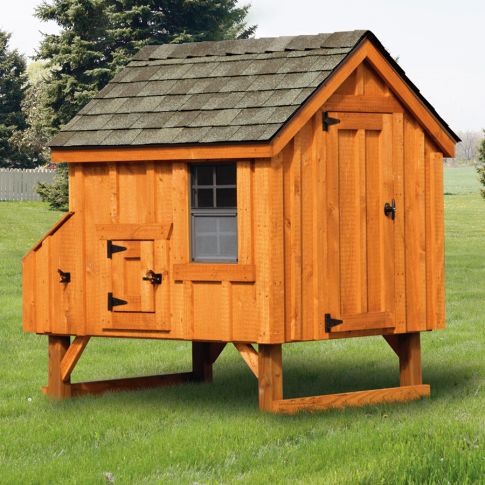 rustic chicken coop design